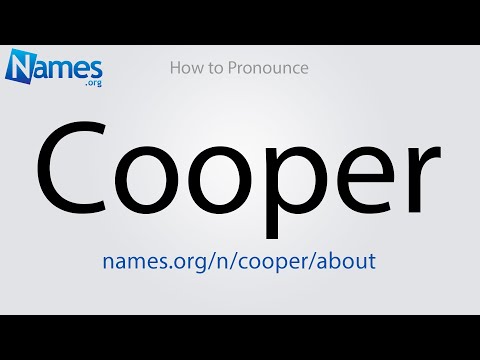 How to Pronounce Cooper