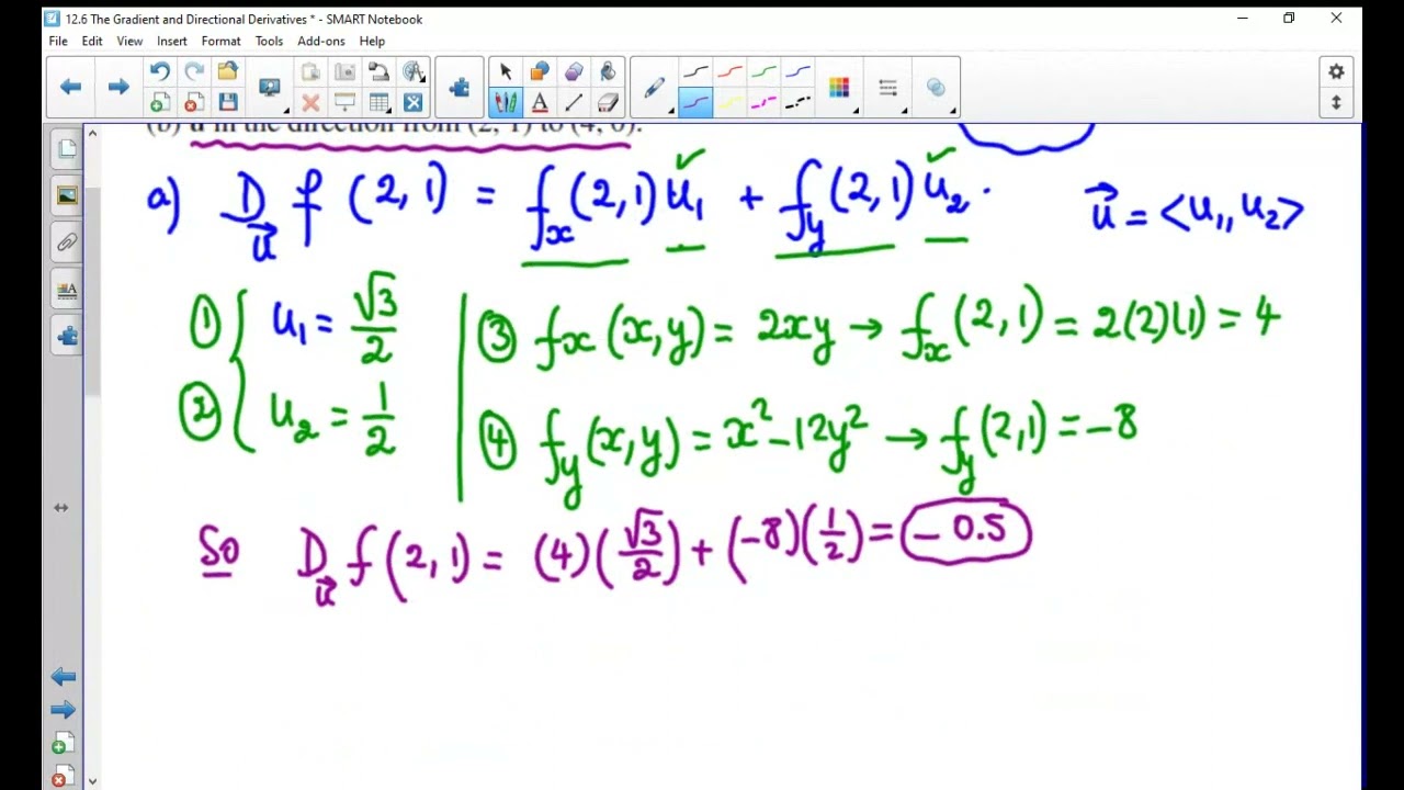12.5  and 12.6 The Chain Rule and The Gradient (part2)
