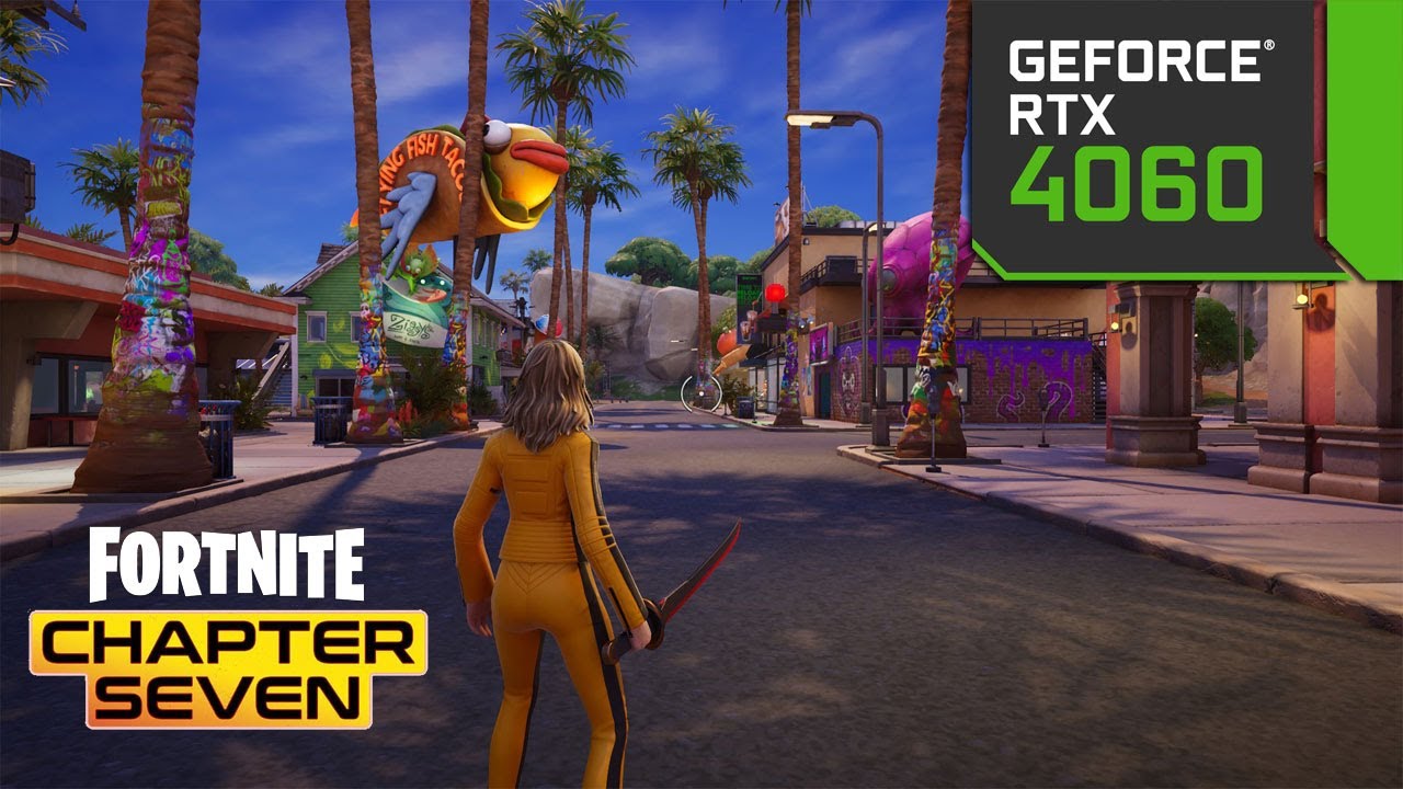 Fortnite Chapter 7 - RTX 4060 - All Settings Tested - DX 11 - DX 12 - Performance Mode