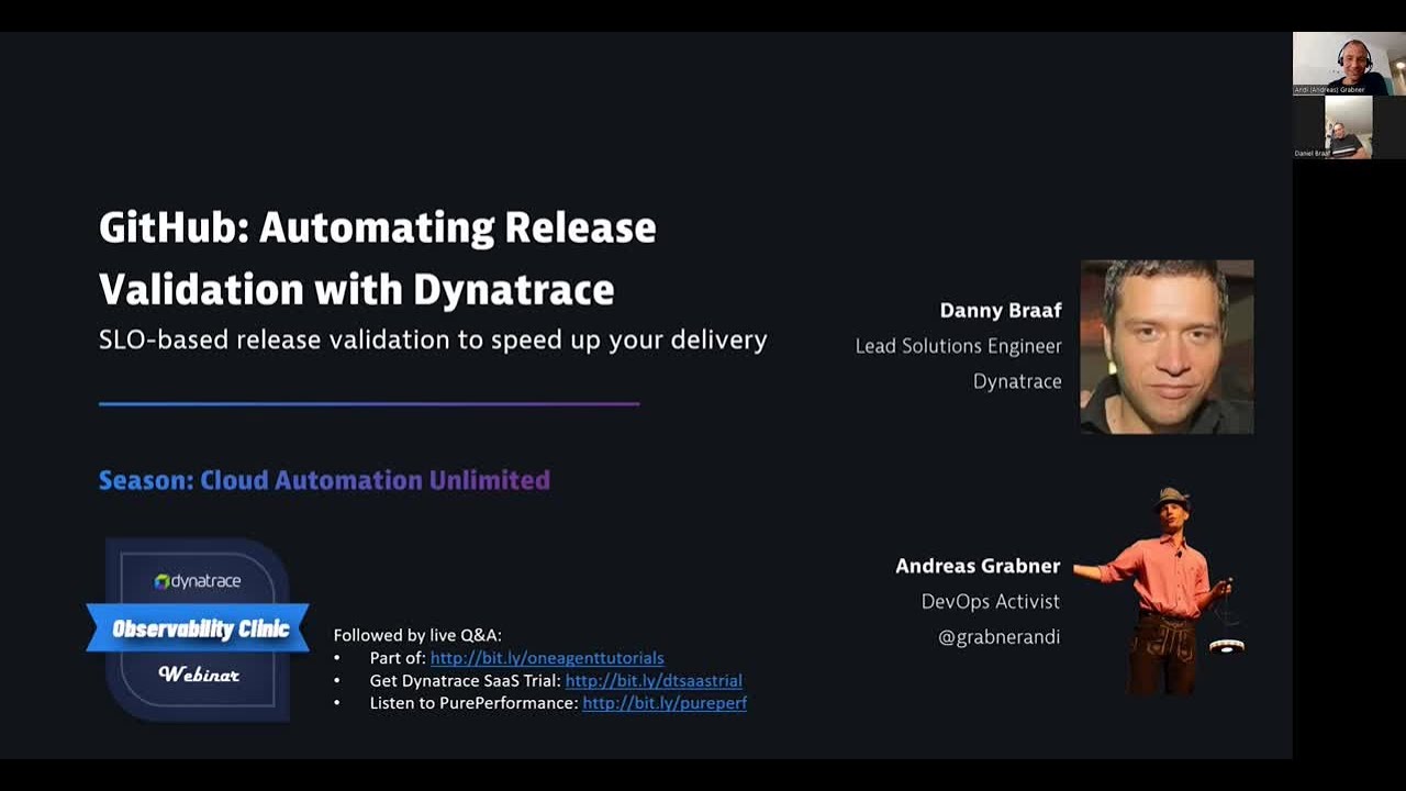 Automated GitHub Release Validation with Dynatrace