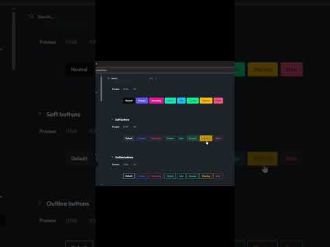 Buttons of Top 5 UI Libraries🔥 #coding #react #reactjs #reactlibrary #popular #ui #components