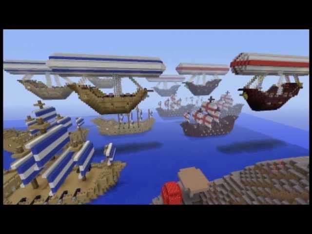Ship Battle Minecraft Map