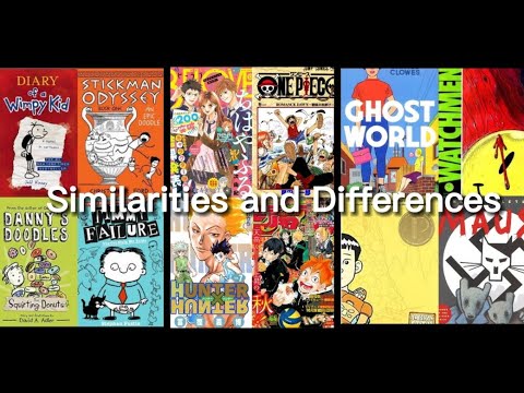 The Similarities and Differences between Doodle Fiction, Manga, and Graphic Novel