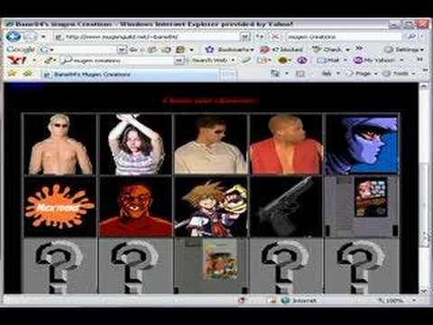 How to Find Mugen Characters.