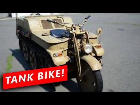 A TANK MOTORCYCLE?? - It Came From Craigslist (London, UK)
