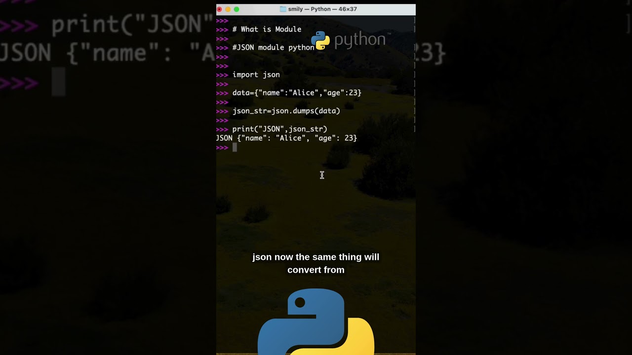 Python Tutorial: Working With JSON Data Using the json Module