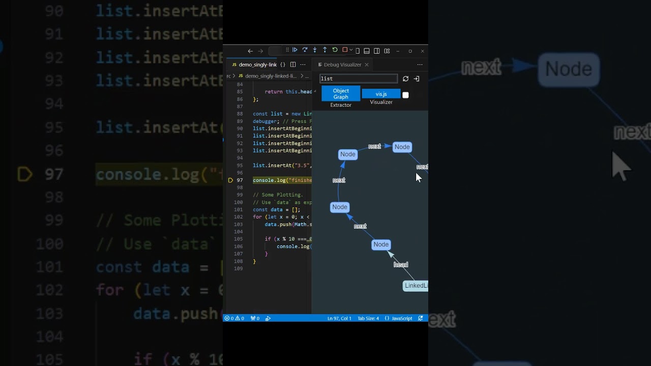 Visualize data structures and algorithms