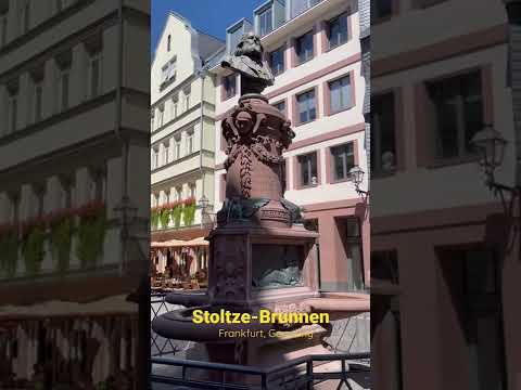 Stoltze-Brunnen - Frankfurt, Germany 🇩🇪