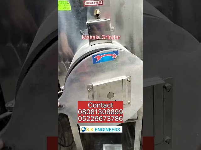 Industrial Masala Grinder - masala grinding machine Manufacturer from ...