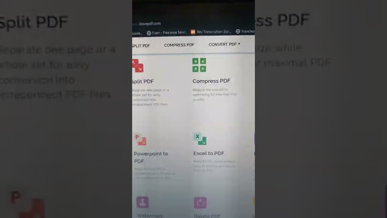 Insanely useful website (ilovepdf.com)