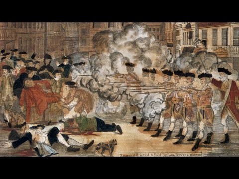 CONFRONTING BRITISH SOLDIERS GONE WRONG😱😱😱(THE BOSTON MASSACRE EVENT❗️❗️❗️)