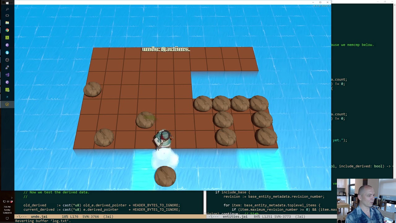 Game Engine Programming: Reducing Undo Spam