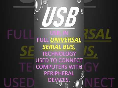 #shorts, #EasyBreezyInfo, Full form of USB, What is USB stands for, USB Meanings