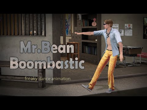 A&M - Mr. Bean - Boombastic (84bpm) - dance animation - iClone/Motion ...