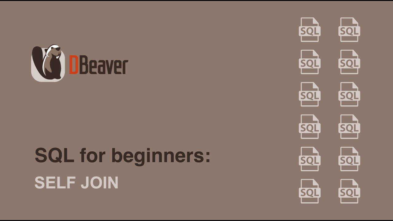 Learn SQL: SELF JOIN