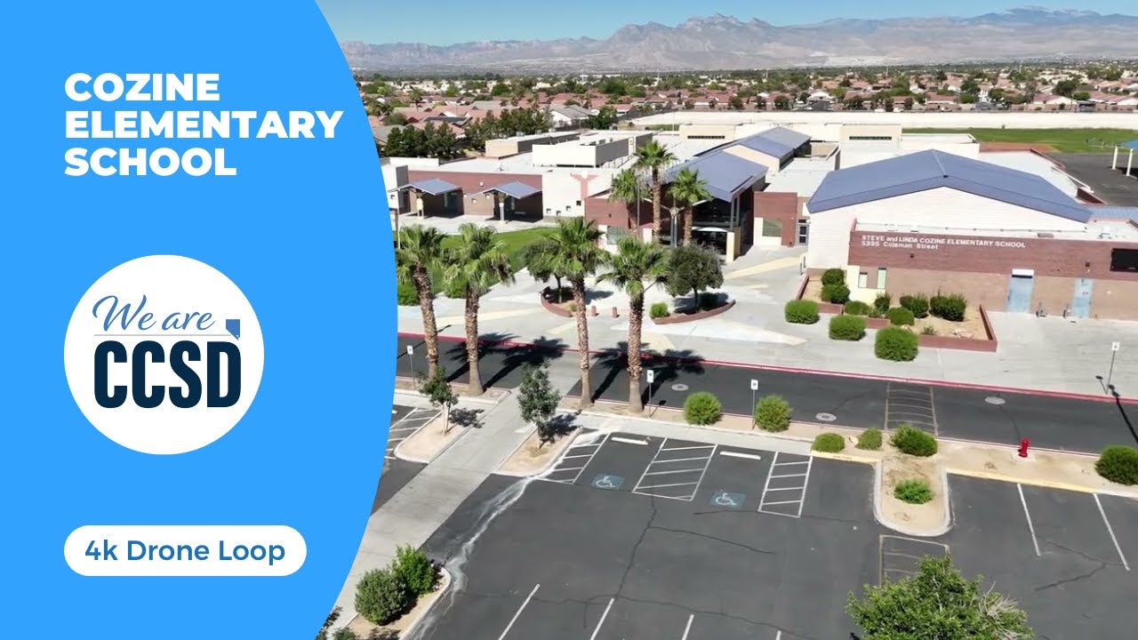 Steve Cozine Elementary School - 4k Drone Loop