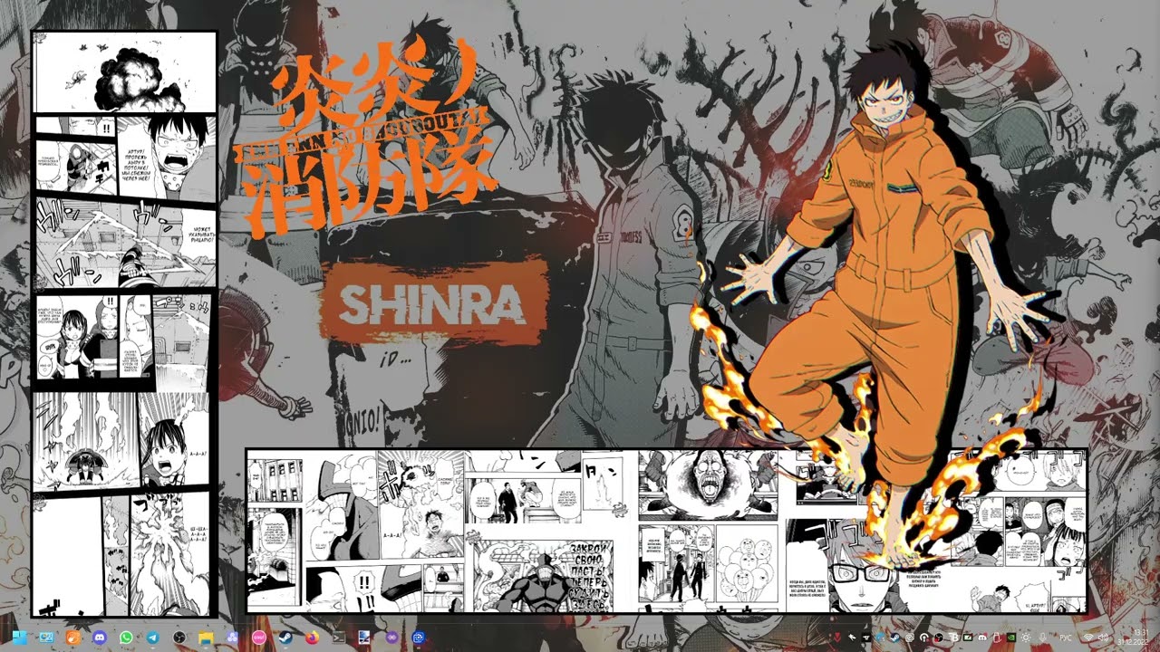 Shinra Kusakabe | Fire Force | Wallpaper Engine