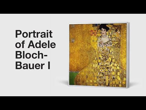 Portrait of Adele Bloch-Bauer I by Gustav Klimt 2 oz 999 Fine Silver Collectible Coin