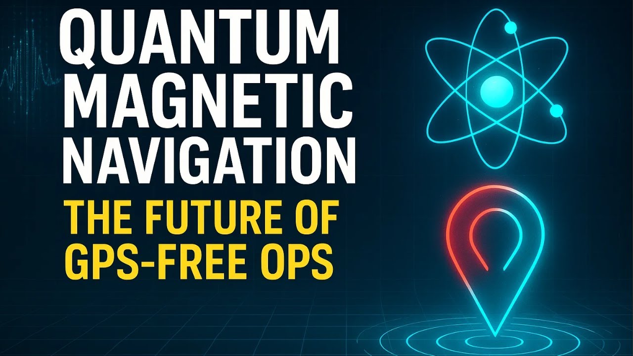 Quantum Magnetic Navigation: The Future of GPS-Free Ops