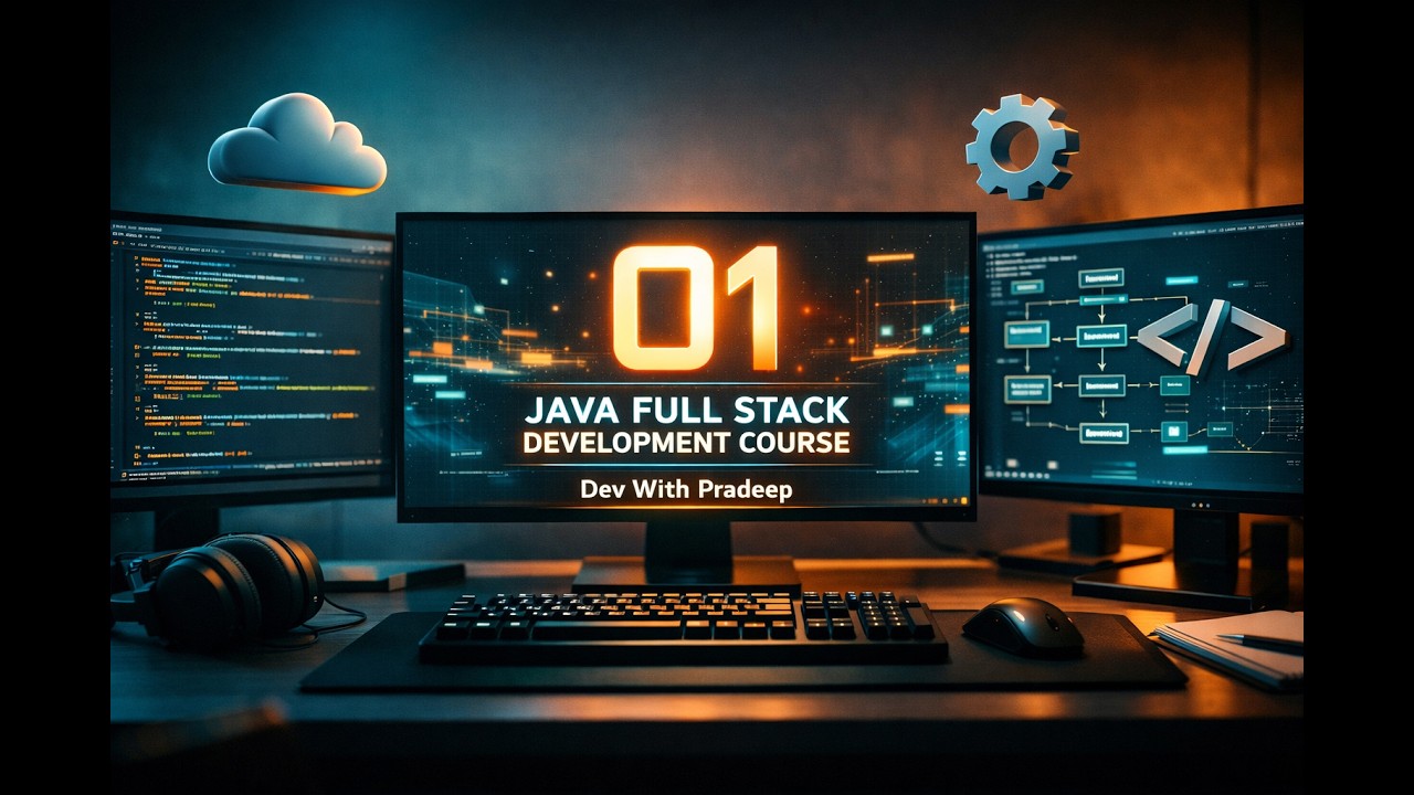 Java Full Stack Development Course |  J2EE full course | Dev With Pradeep