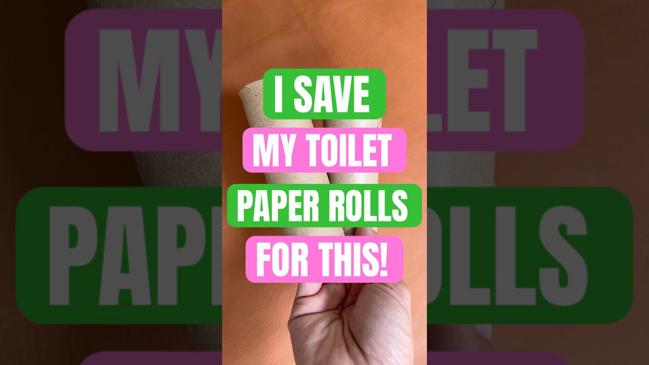 🚽😮 Toilet paper roll can be fun and art! Love doing recycled crafts with my kids. #artsandcrafts