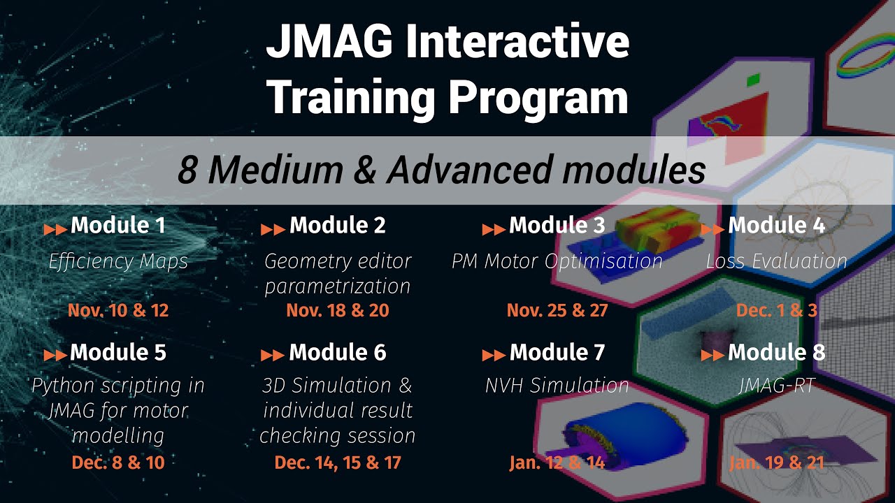 JMAG Interactive Training program