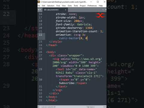 Subscribe | HTML CSS