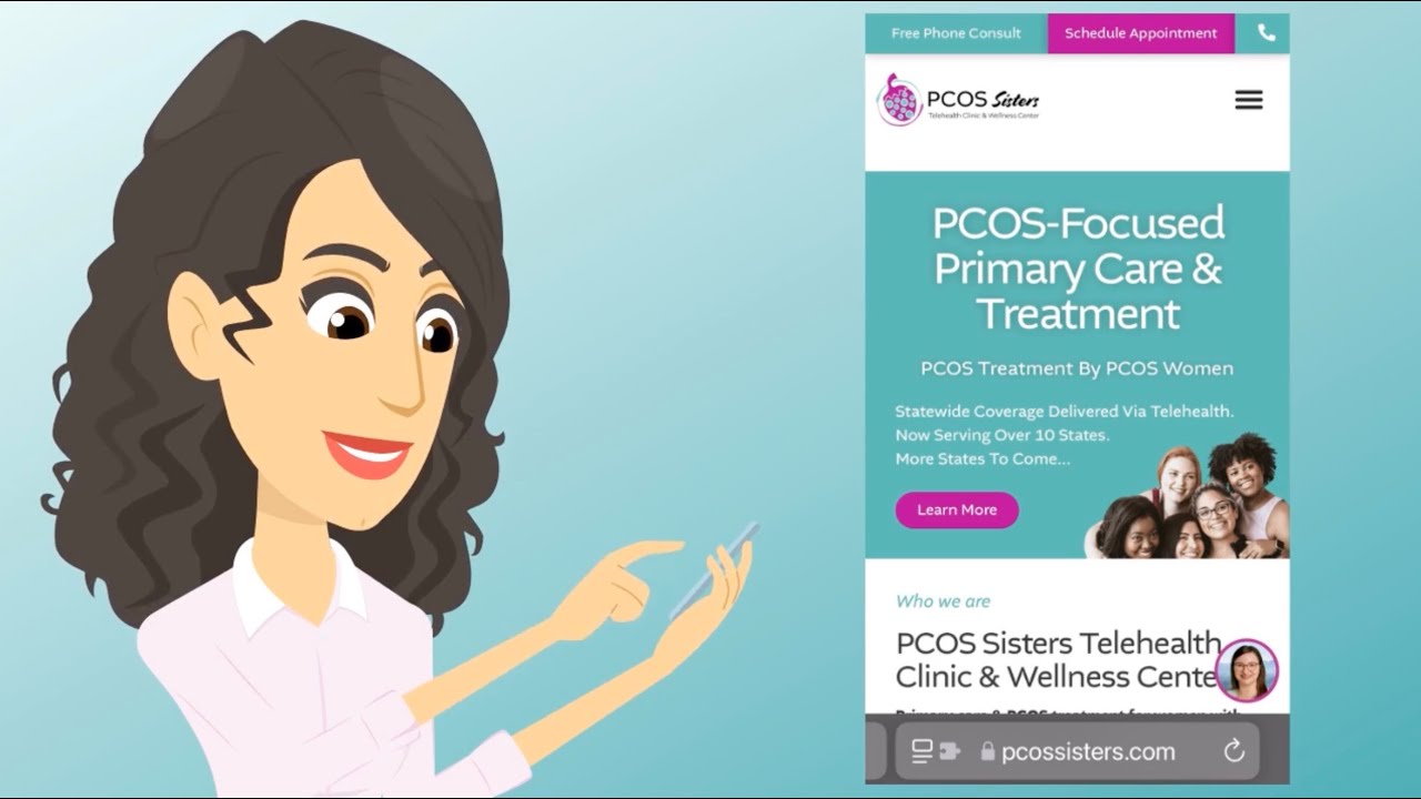 PCOS Sisters Telehealth: How it works