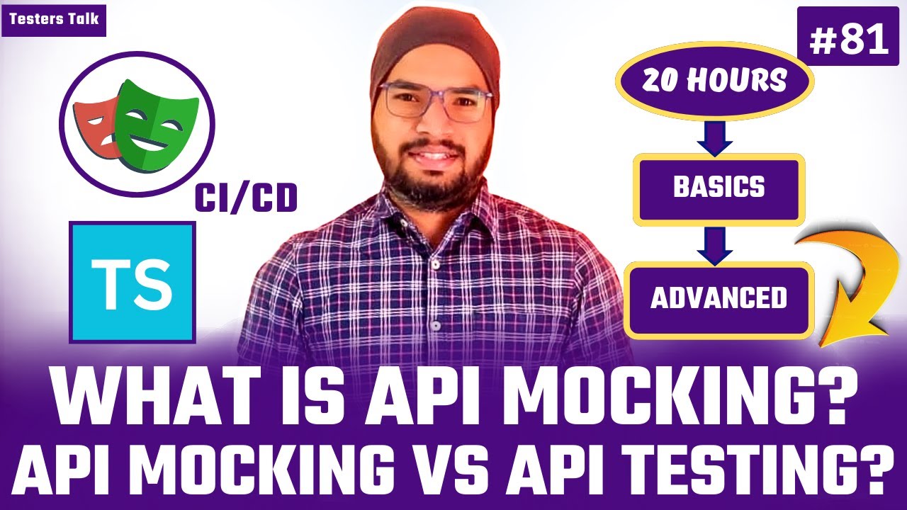 #81 What is API Mocking? API Mocking Vs API Testing | Playwright API Mocking Tutorials