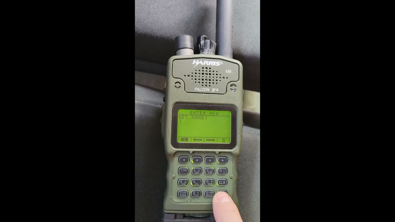 Harris RF-7850 Operation (basics) Falcon III