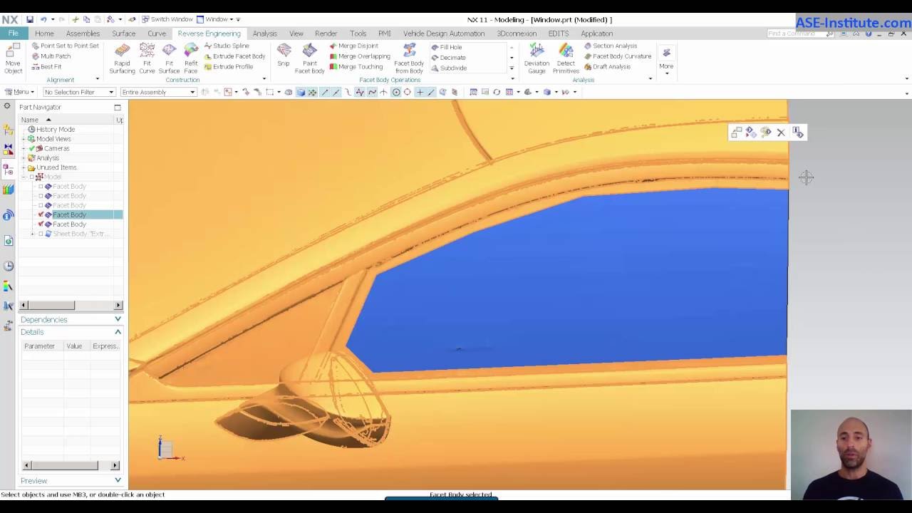 Fit Surface | Siemens NX 11