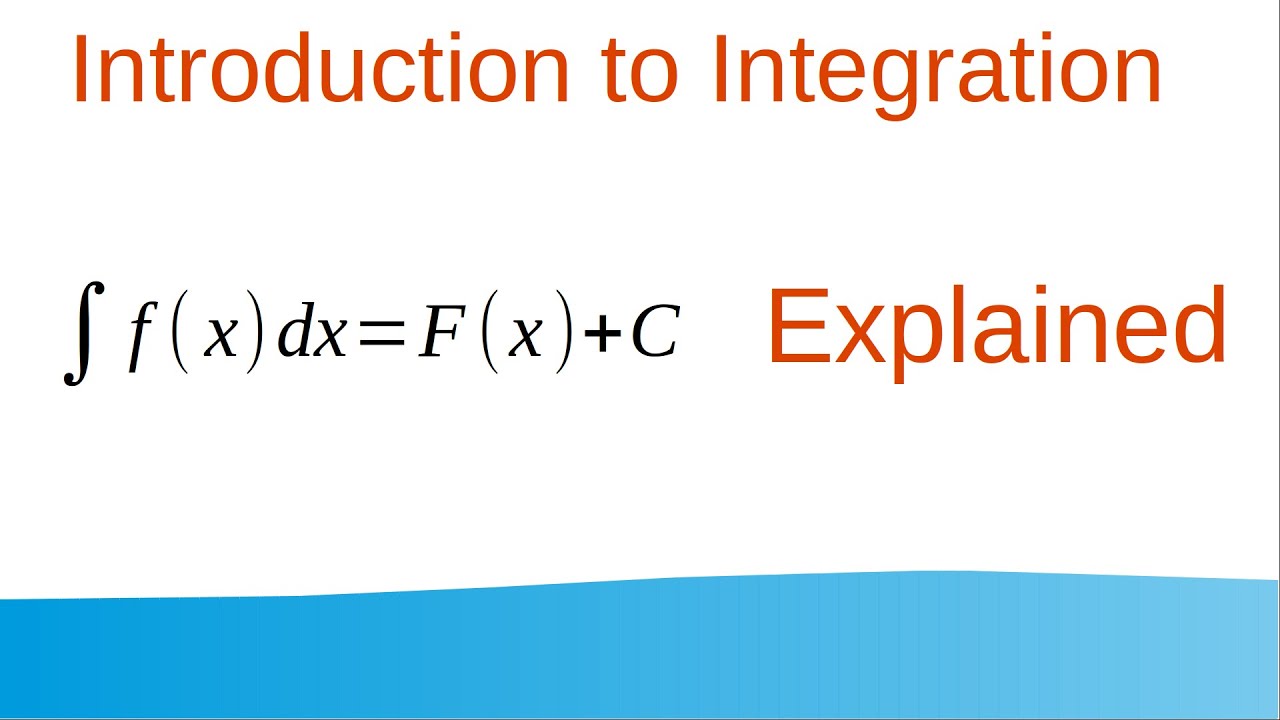 4.1 Introduction to Integration