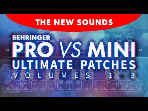 Ultimate Patches announce 100 Behringer Pro VS Mini Ultimate Patches plus free Taster Pack ...