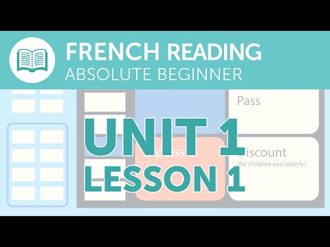Learn French Reading for Absolute Beginners Buying a Train Ticket ...
