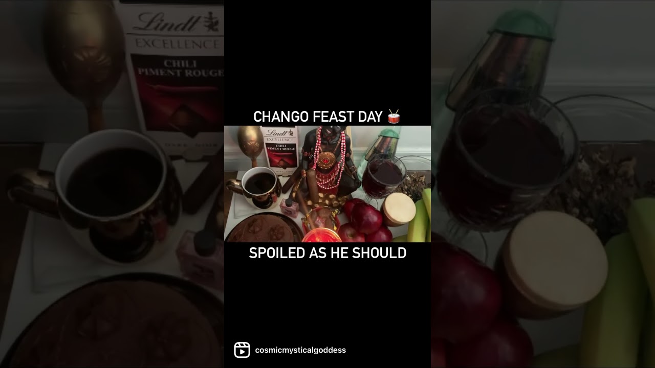 Chango Macho Feast Day #orisha #altar #shango #obeah #hoodoo #witch #rootworker