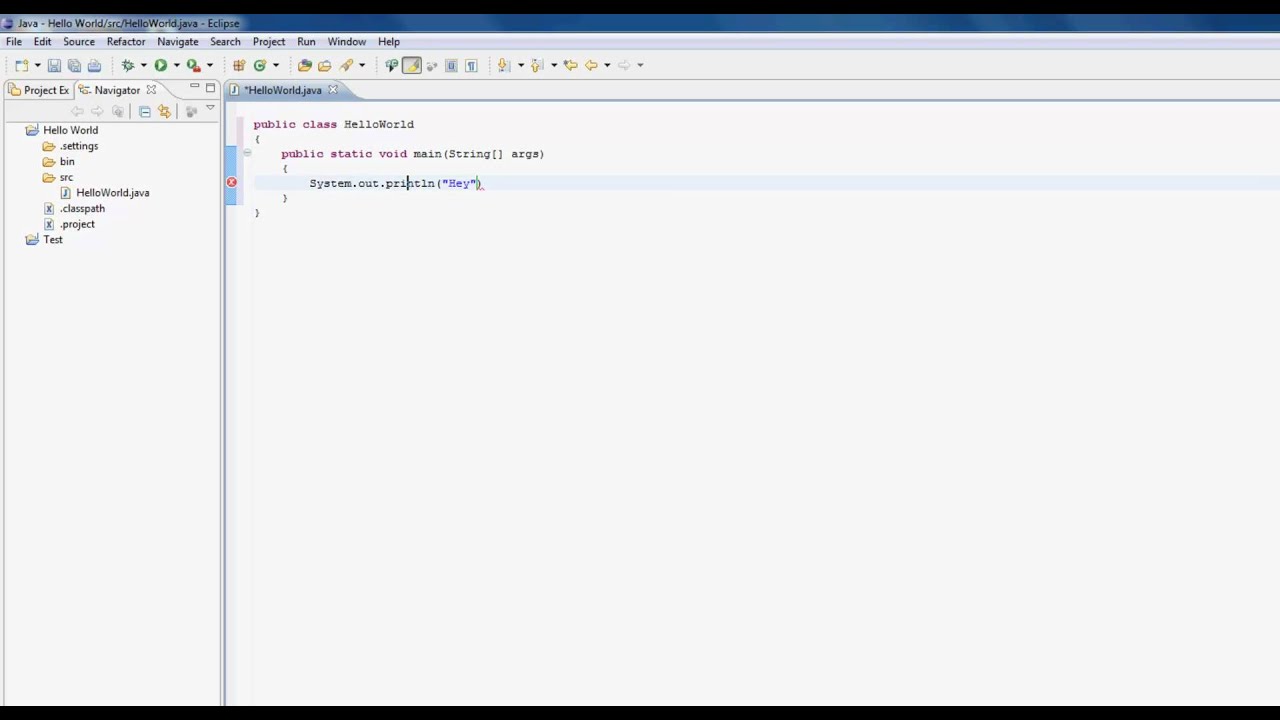 Java Tutorial 1 - Installing Eclipse and Hello World