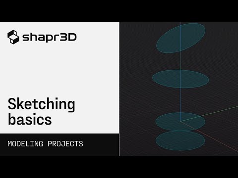 Sharp3D - Sketching basics, Modeling projects