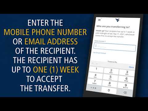 WVU Ticketing: How to Transfer Mobile Tickets