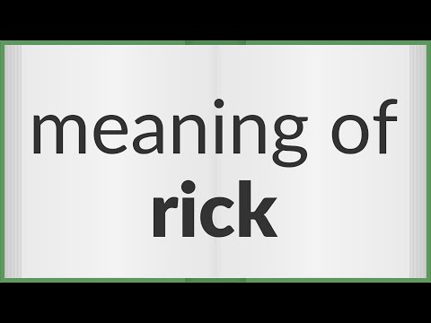 Rick | meaning of Rick