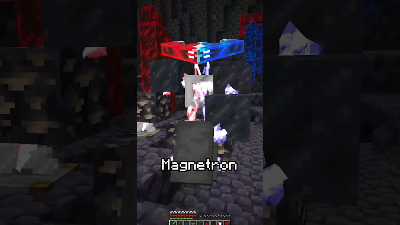 Magnets in Minecraft! Alex's Caves