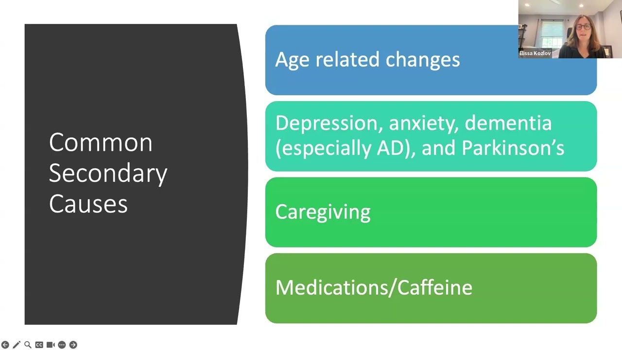Aging and Sleep Unexpected Changes