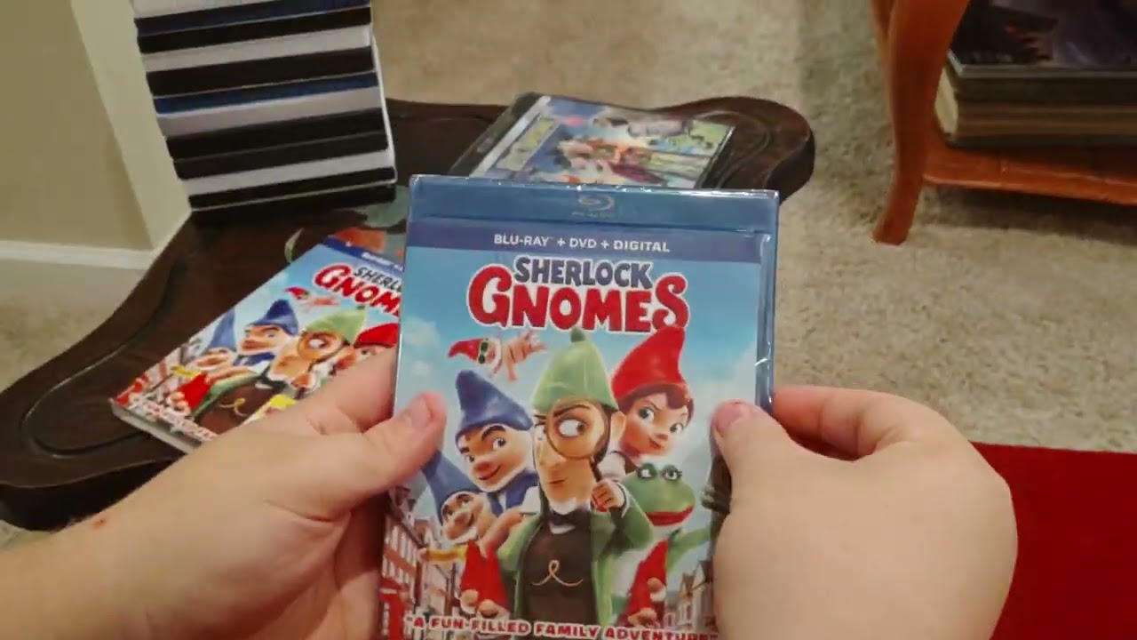 Sherlock Gnomes Blu-ray Unboxing (Grandma's House Version)