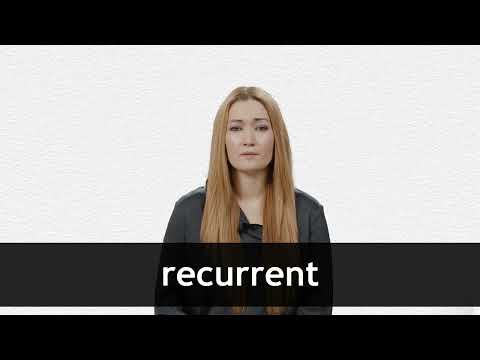 RECURRENT definition and meaning | Collins English Dictionary