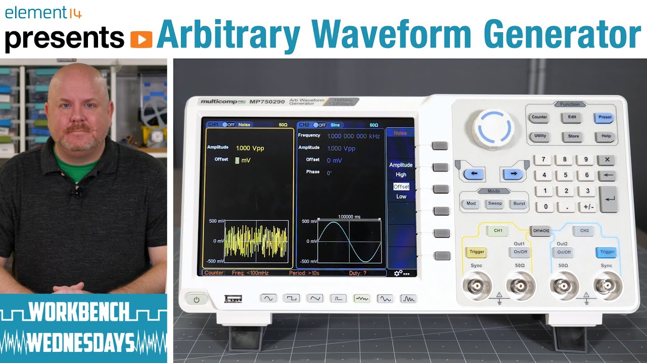 160 MHz Arbitrary Waveform Generator Review - Workbench Wednesdays 44 - element14 Community