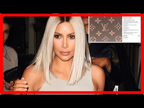 Kim Kardashian reveals the true meaning behind that post the Louis Vuitton name ' confusing '