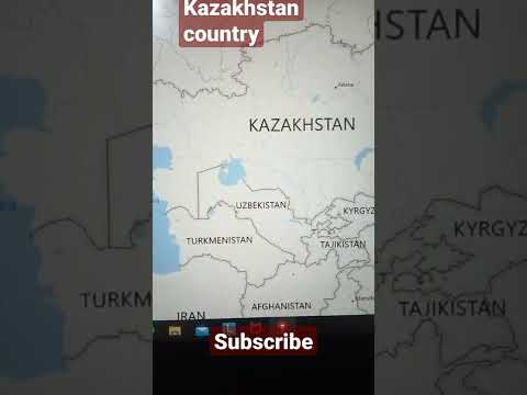 Kazakhstan country Live Google Map 2022