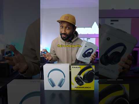 Sound sample comparison of Beats Studio Pro vs Skullcandy Crusher ANC 2 vs Apple Airpods Max
