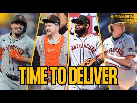 Giants Return Home To Face The Padres In A Big 4-Game Series | 95.7 The Game Live Stream