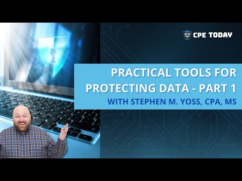 Practical Tools for Protecting Data - Part 1