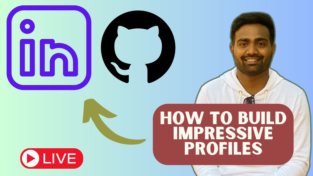 Create Impressive LinkedIn & GitHub Profiles for better Job opportunities